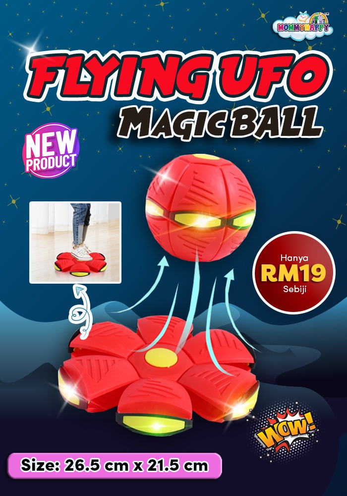 FLYING UFO MAGIC BALL - MommyHappy