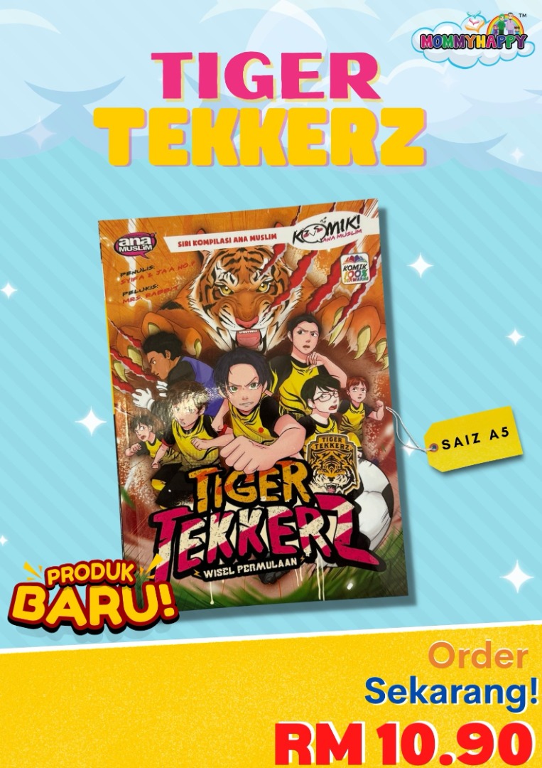 BUKU TIGER TEKKERZ - MommyHappy