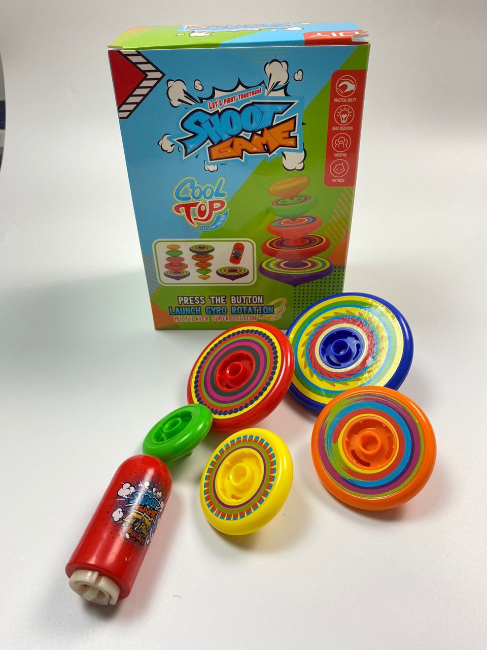 MULTI LAYER LAUNCHING GYRO ROTATION (SHOOT GAME) – MommyHappy