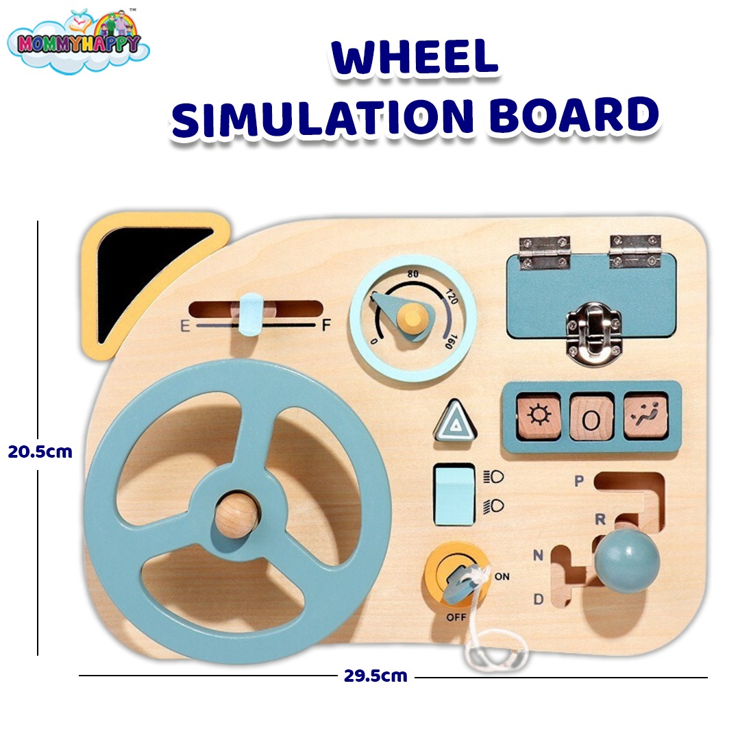WHEEL STIMULATION BOARD - MommyHappy