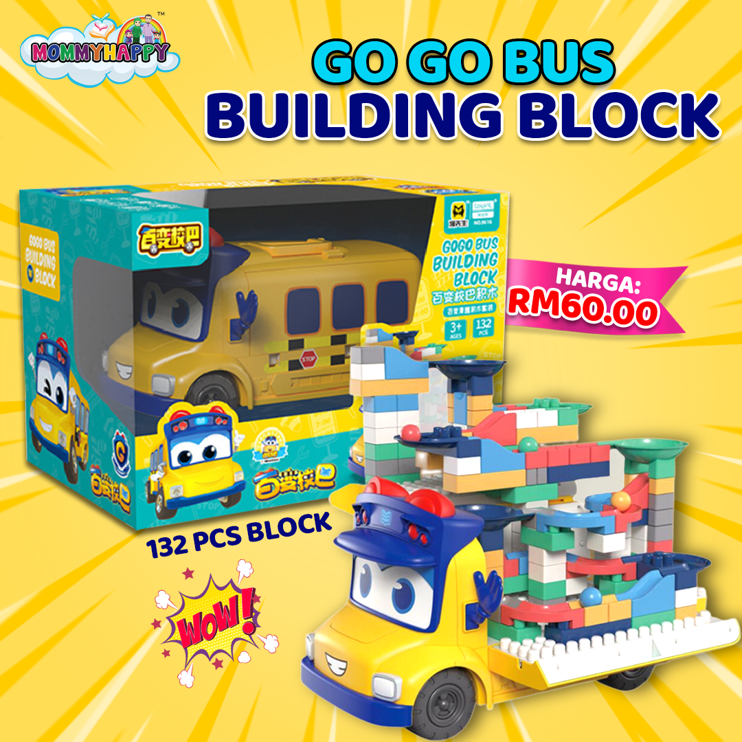 GOGO BUS BUILDING BLOCK - MommyHappy