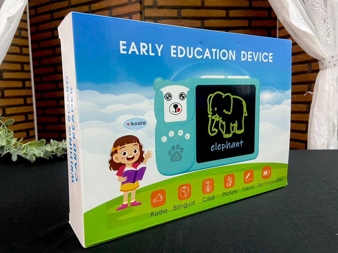 EARLY EDUCATION DEVICE ( WRITING BOARD CARD READER) - MommyHappy