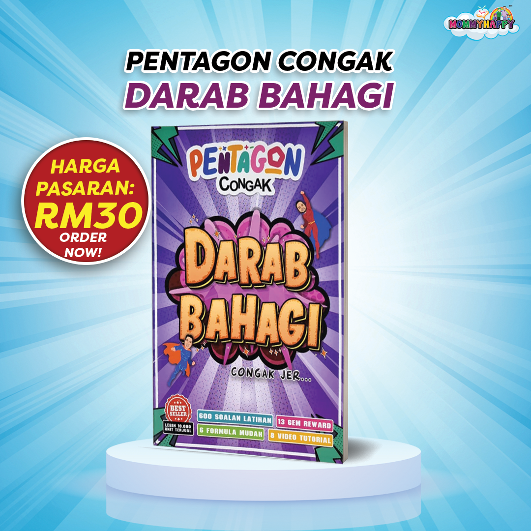 PENTAGON CONGAK DARAB BAHAGI - NEW COVER - MommyHappy