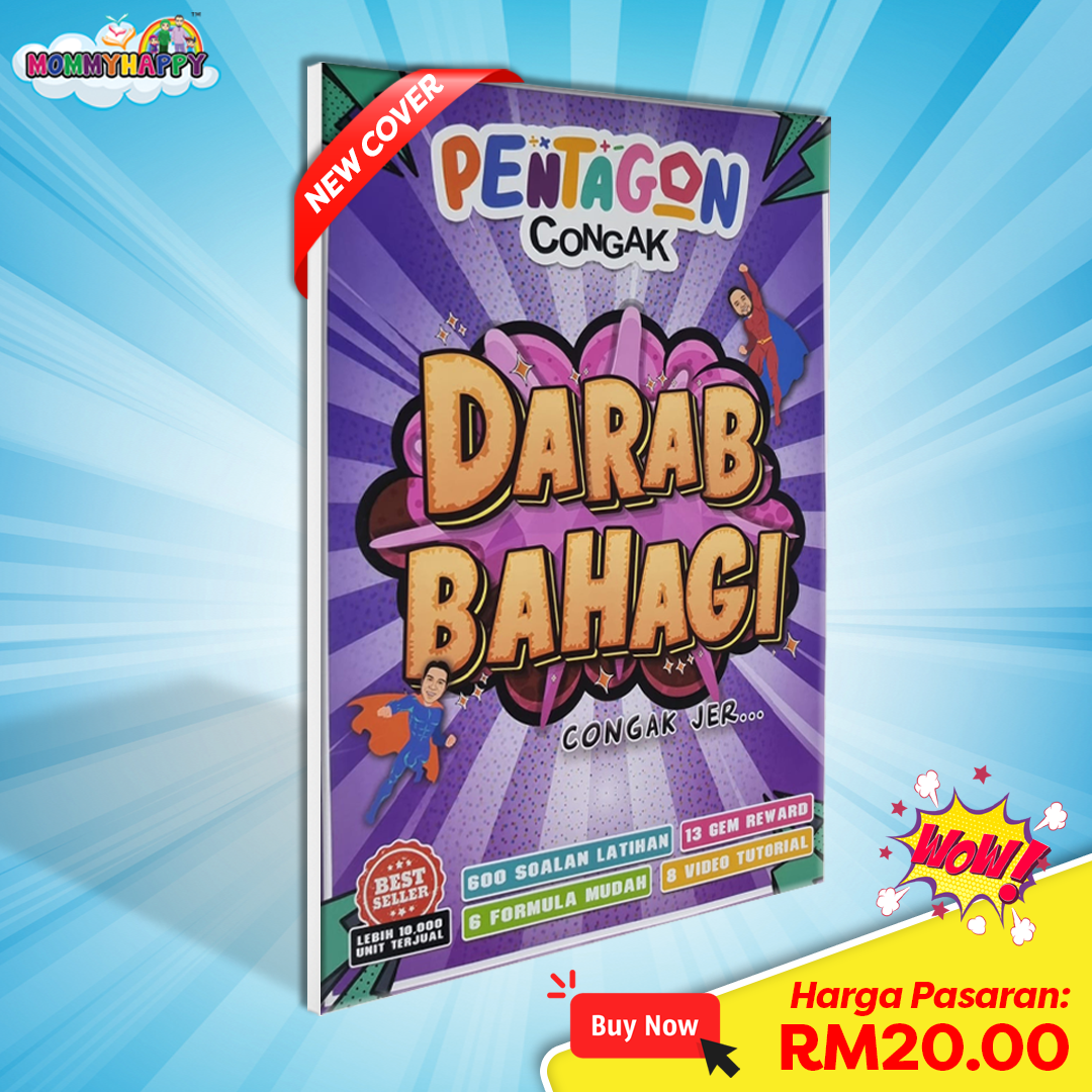 PENTAGON CONGAK DARAB BAHAGI - NEW COVER - MommyHappy