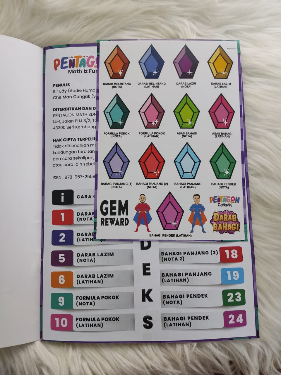 PENTAGON CONGAK DARAB BAHAGI – NEW COVER – MommyHappy