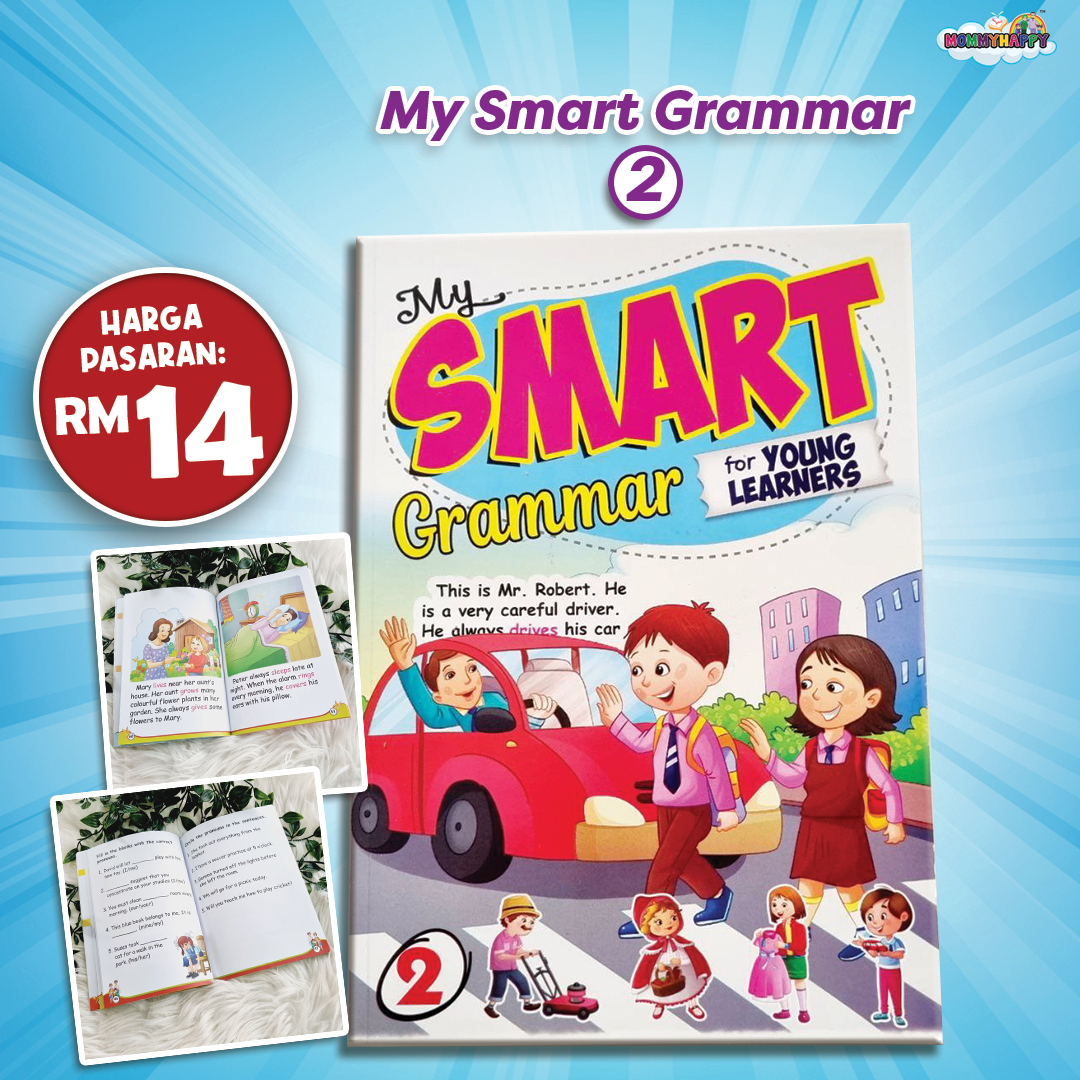 MY SMART GRAMMAR FOR YOUNG LEARNER (BOOK 2) - MommyHappy