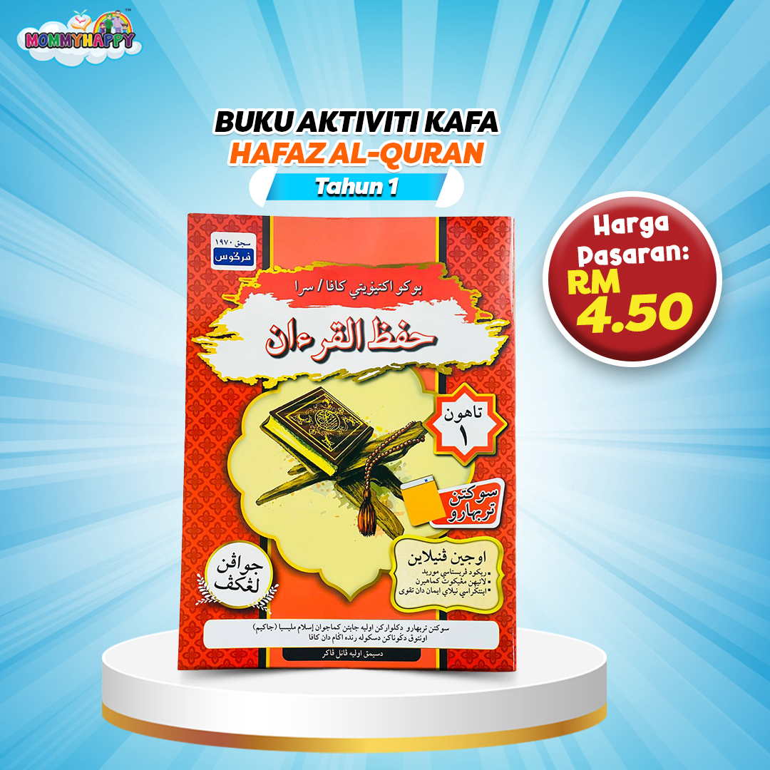 BUKU AKTIVITI KAFA/SRA TAHUN 1 - MommyHappy