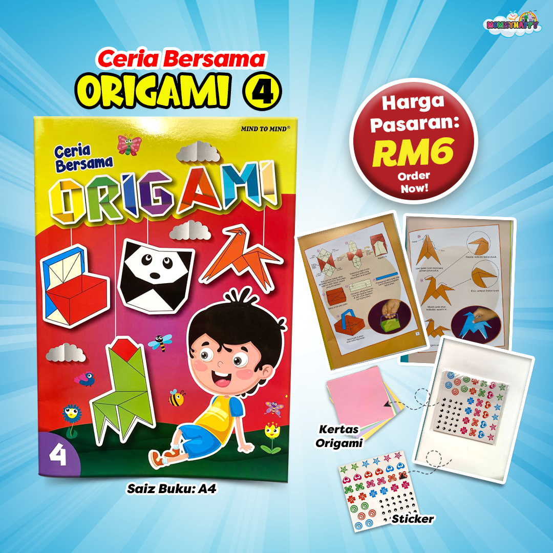 Ceria Bersama ORIGAMI - Buku 4 - MommyHappy